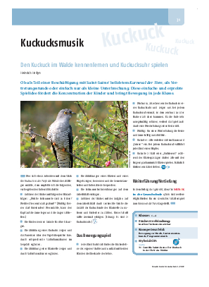 Kuckucksmusik - Musik in der Grundschule